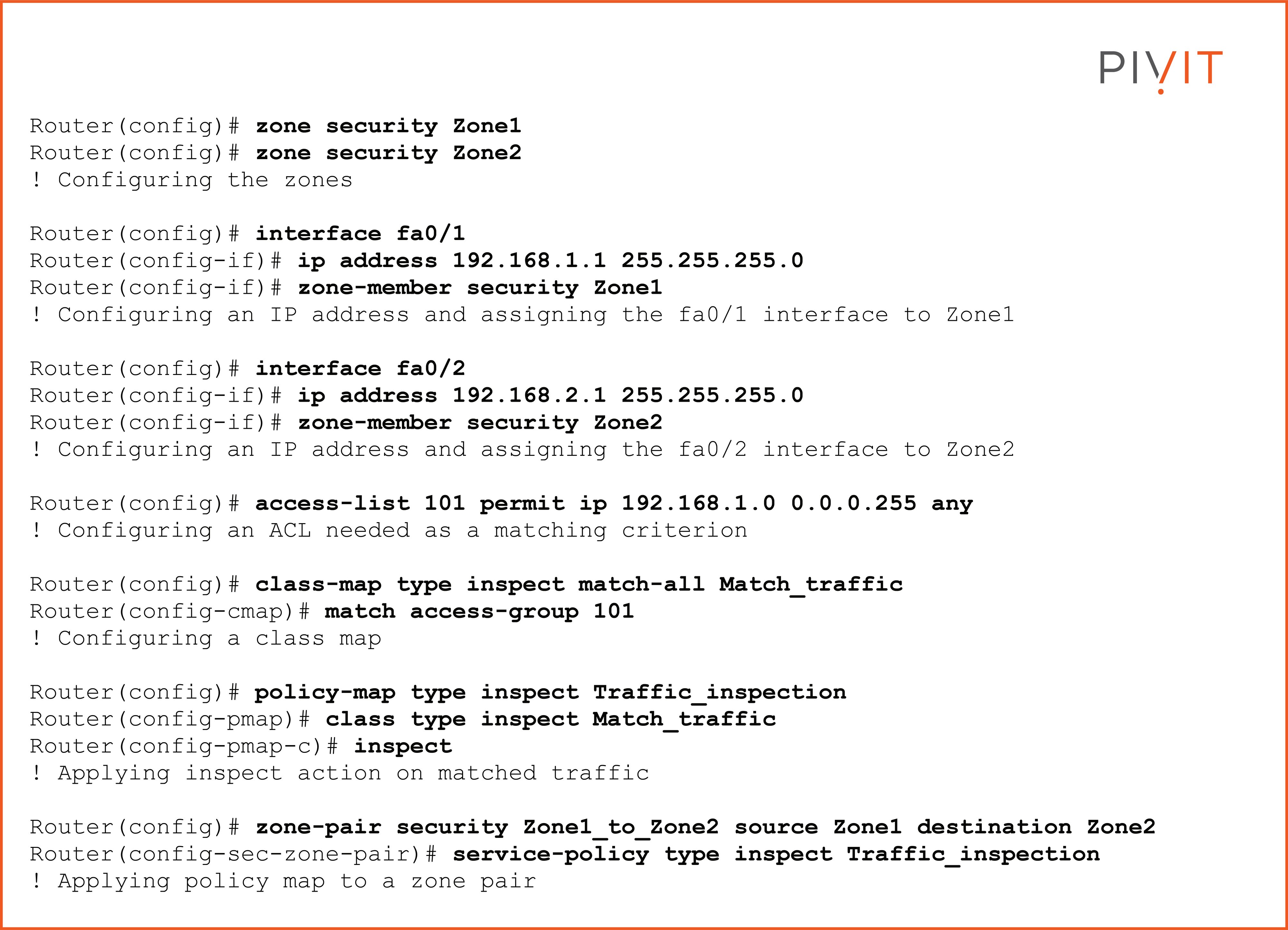 Features and Functionalities of the Cisco IOS Zone-Based Firewall